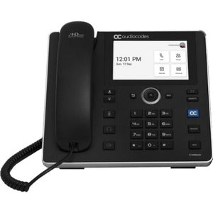 AudioCodes C455HD IP Phone - Corded - Corded - Wi-Fi, Bluetooth - Wall