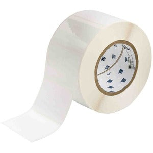 Brady 3" Core High Adhesion Glossy Polyester with Rubber Adhesive Labe